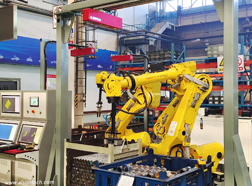 Case Study | Bin Picking Solution for Highly Reflective Axis Workpiece ...